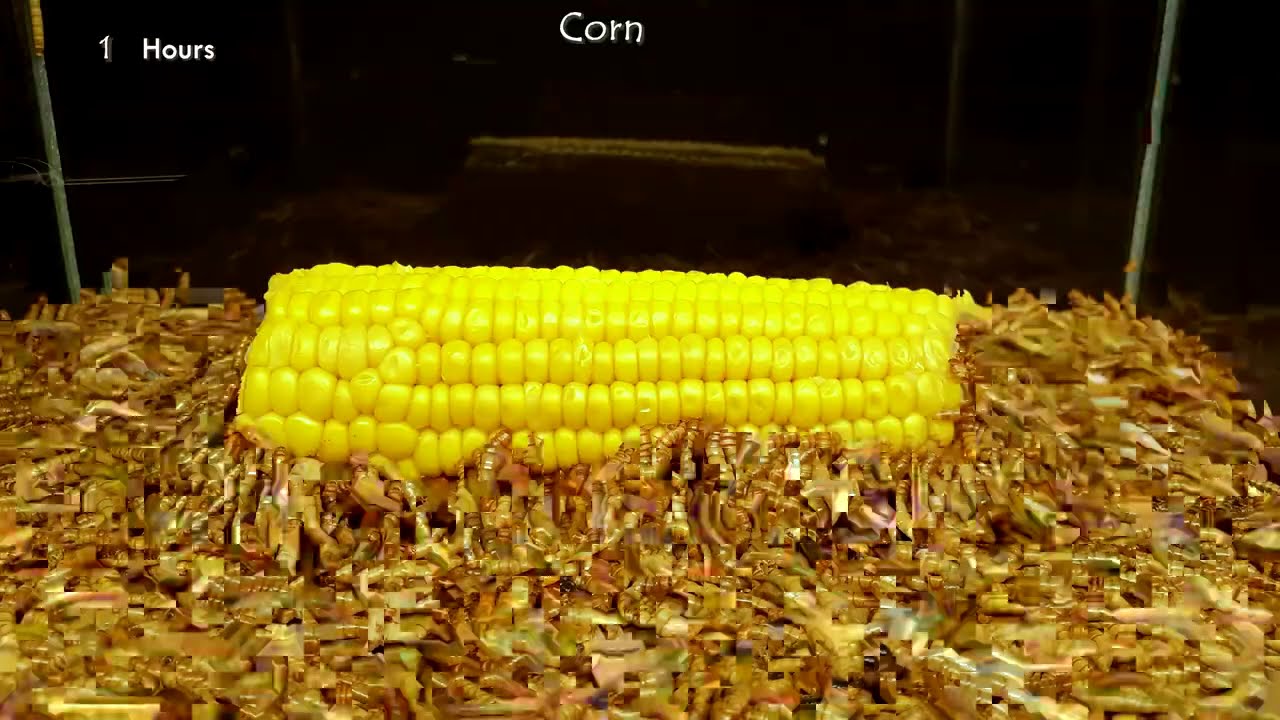 10,000 Mealworms Devouring Various Foods » TwistedSifter