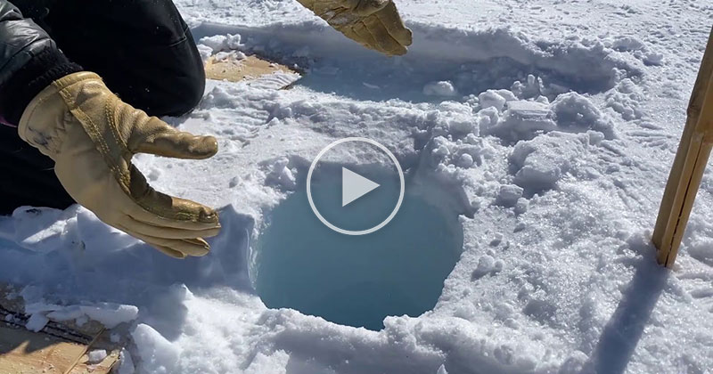 Dropping Ice Down a 450 ft Borehole Makes a Pretty Wild Sound ...
