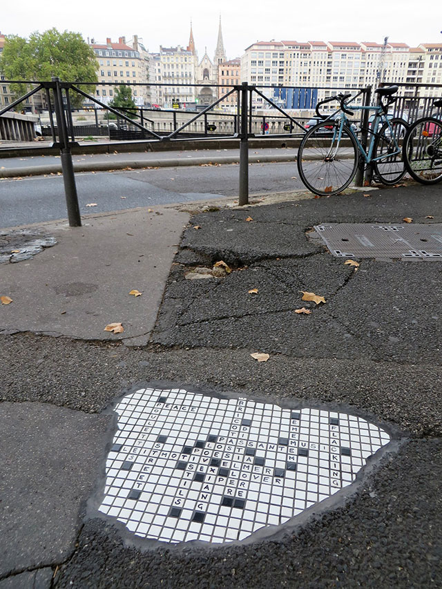 The 'Pavement Surgeon' Beautifying the Damaged Sidewalks of France ...