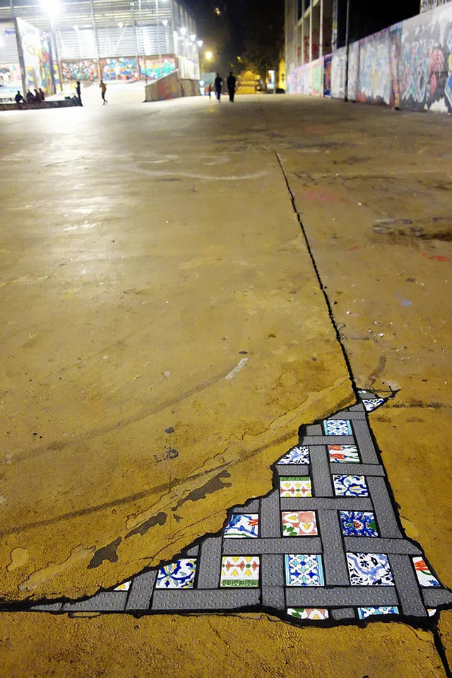 The 'Pavement Surgeon' Beautifying the Damaged Sidewalks of France ...