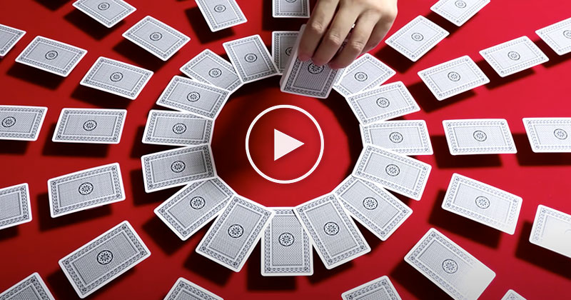 This Stop Motion Card Shuffling is So Mesmerizing » TwistedSifter