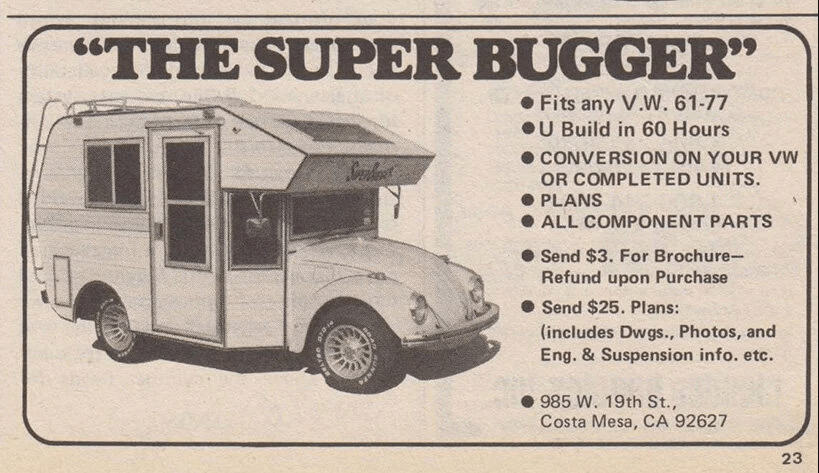 This 1969 VW Beetle Camper ‘Super Bugger’ is Awesome » TwistedSifter