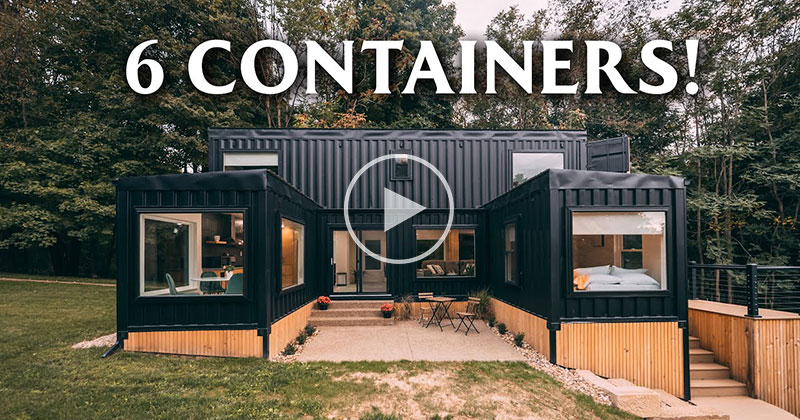 This 6 Container Rental Home Looks Pretty Cool » TwistedSifter