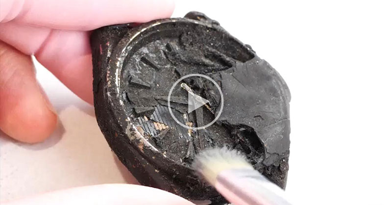 This Burnt Omega Watch Restoration is Incredible » TwistedSifter