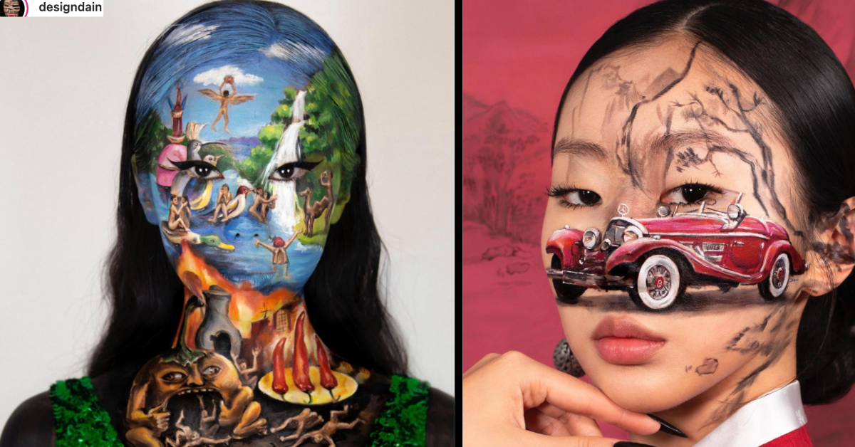 10 Great Makeup Designs by a Very Talented Instagram Artist » TwistedSifter