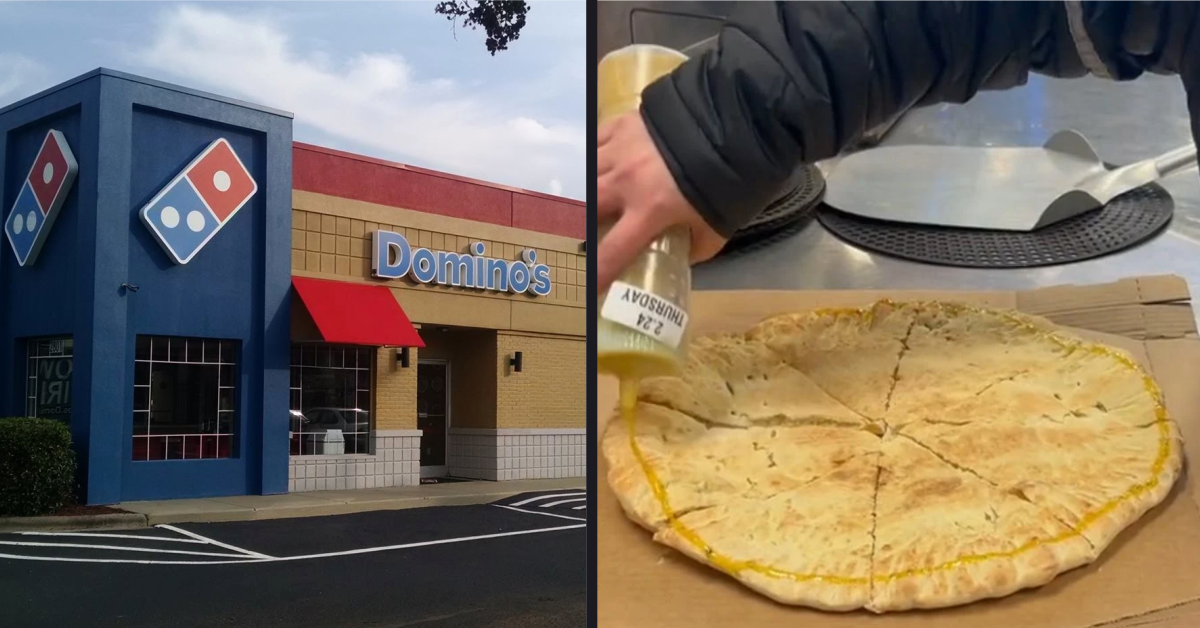 A TikTok Video About a No-Topping Pizza From Domino’s Went Viral ...