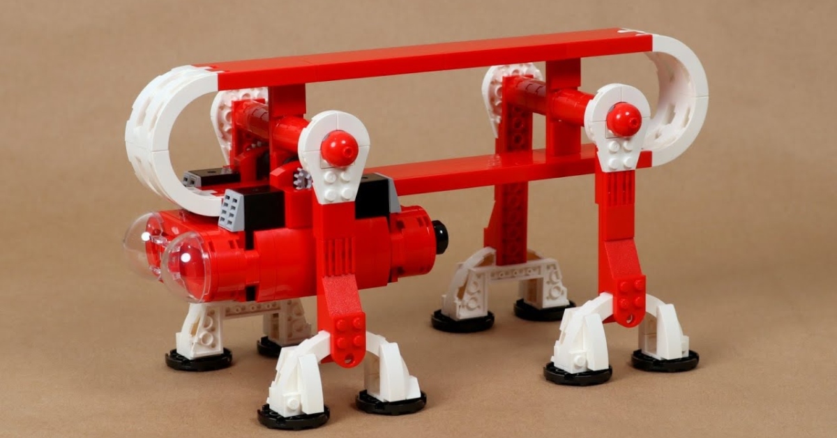 A LEGO Flip Walker With an Internal Trolley » TwistedSifter