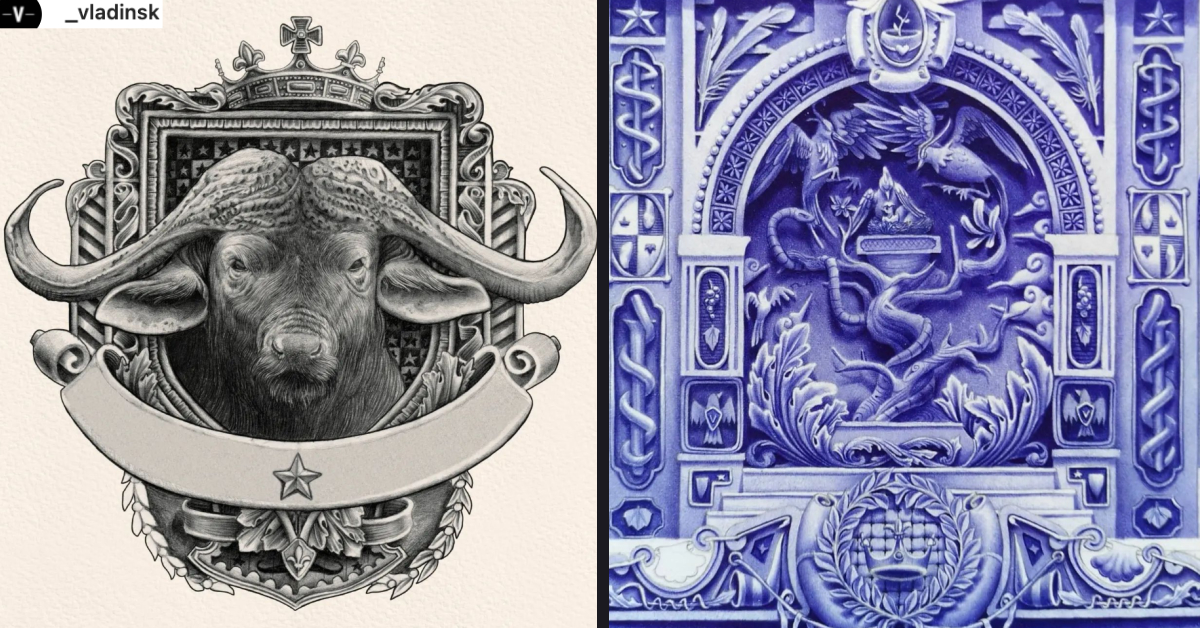 Artist Creates Beautiful Ballpoint Pen Illustrations » TwistedSifter