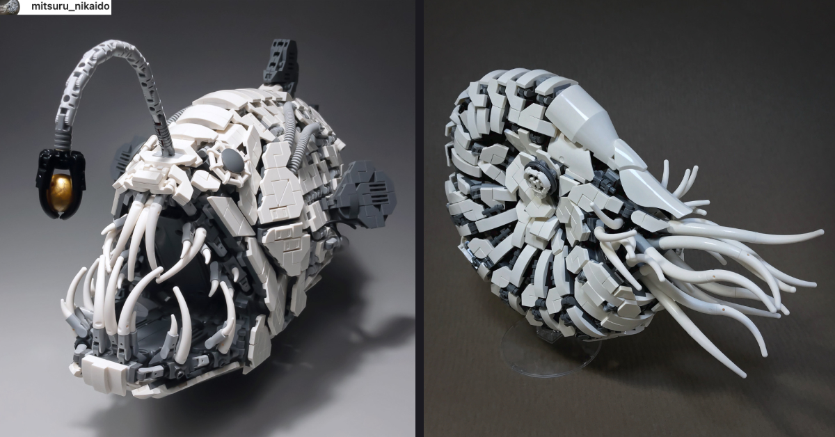 Japanese Mecha Creatures Made Out of LEGO » TwistedSifter