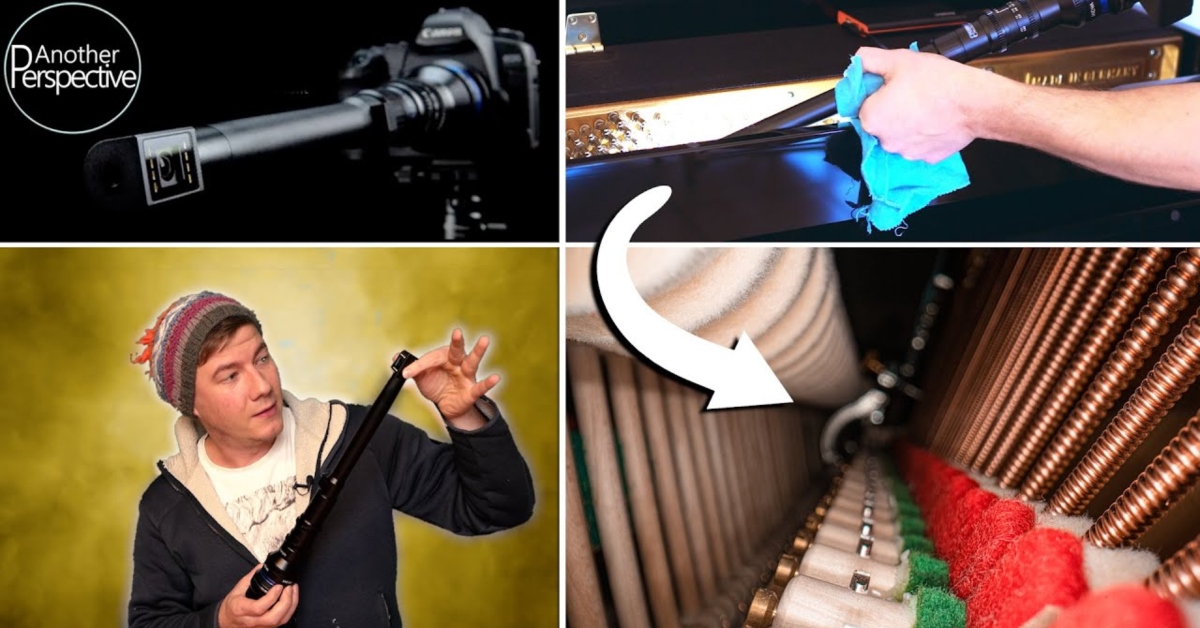 Take a Look Inside of a Piano With a Periscope Lens » TwistedSifter
