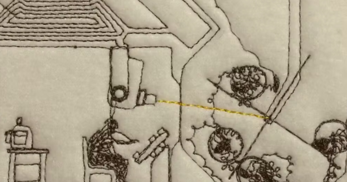 Artist Creates Animated Embroidery Short » TwistedSifter