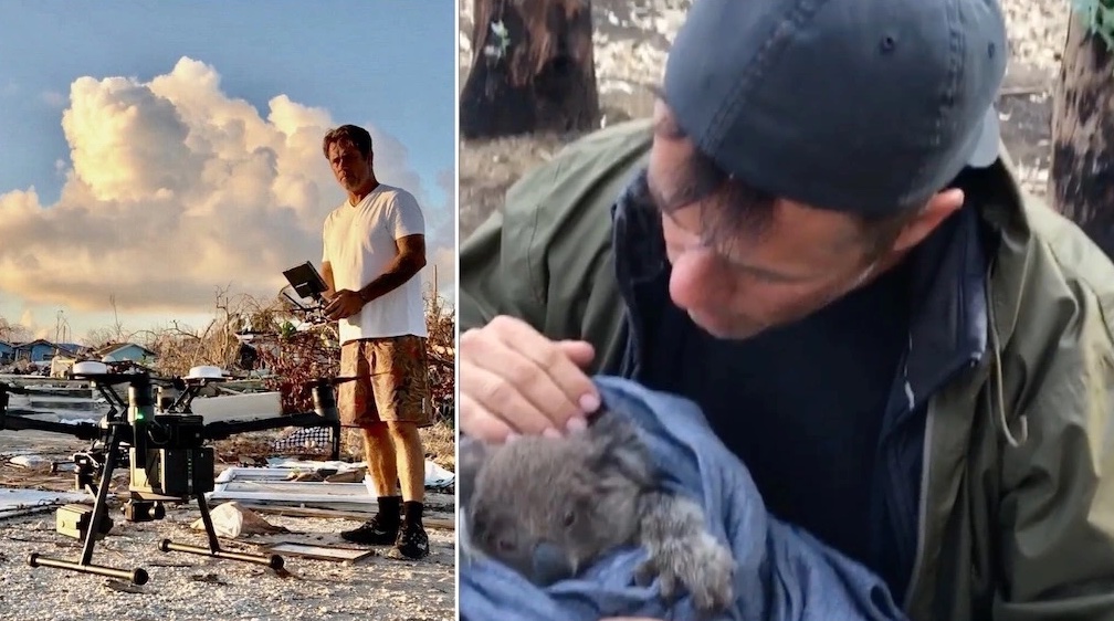 Hero Uses Drones With Thermal Cameras to Rescue Animals After Natural ...