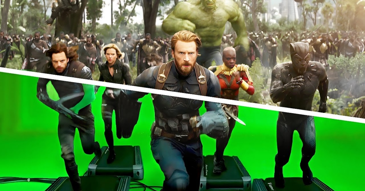 What Famous Movies Look Like Behind The Scenes Before Special Effects » TwistedSifter