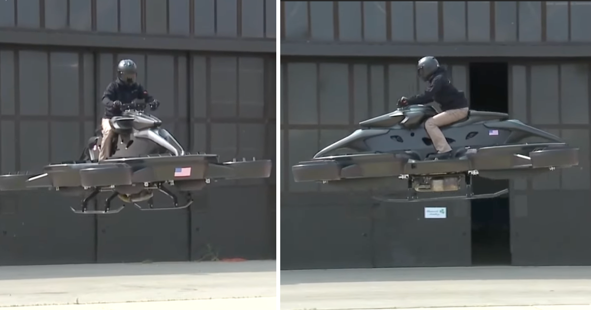 The U.S. Debut Of A Pretty Impressive Hoverbike » TwistedSifter
