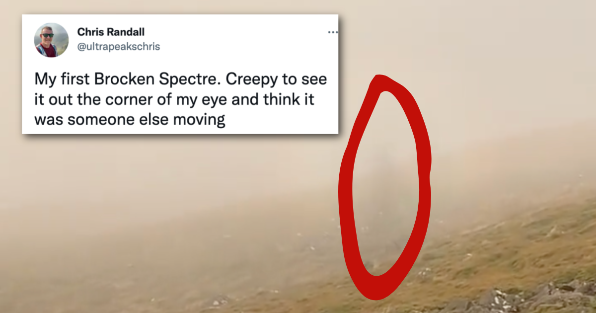 Hiker Sees Creepy “Brocken Spectre” While Hiking Alone. What Is It And ...
