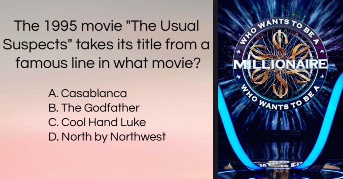 A Contestant on “Who Wants to Be a Millionaire” Answered These 7 ...