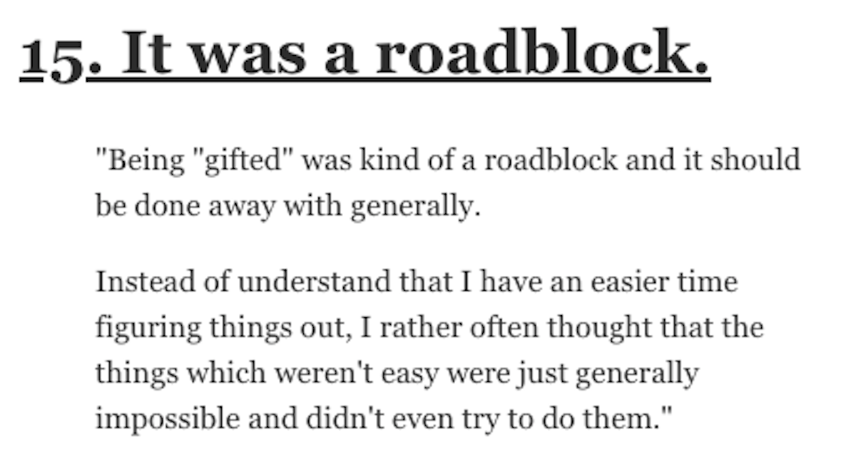 15 People Who Were Gifted in School Share What They’re up to These Days ...