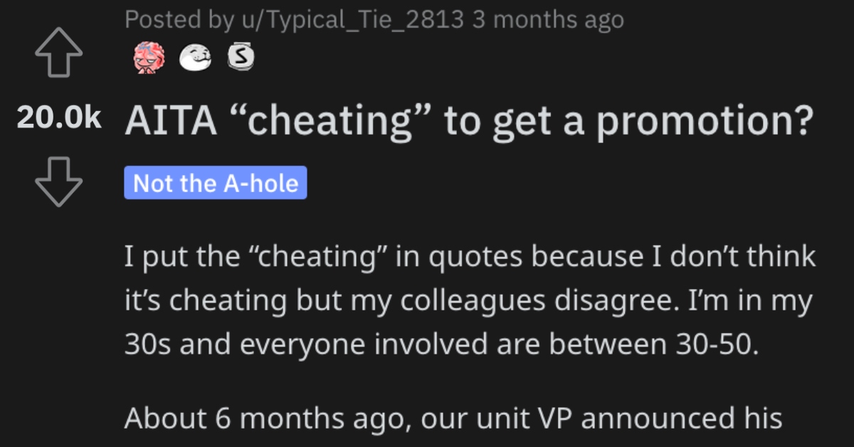 They’ve Been Accused of Cheating to Get a Promotion. Did They Do ...