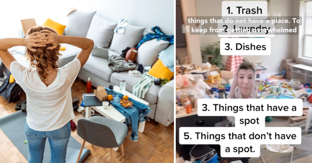Overwhelmed By A Mess? Try The “Five Things” Method Of Tidying ...