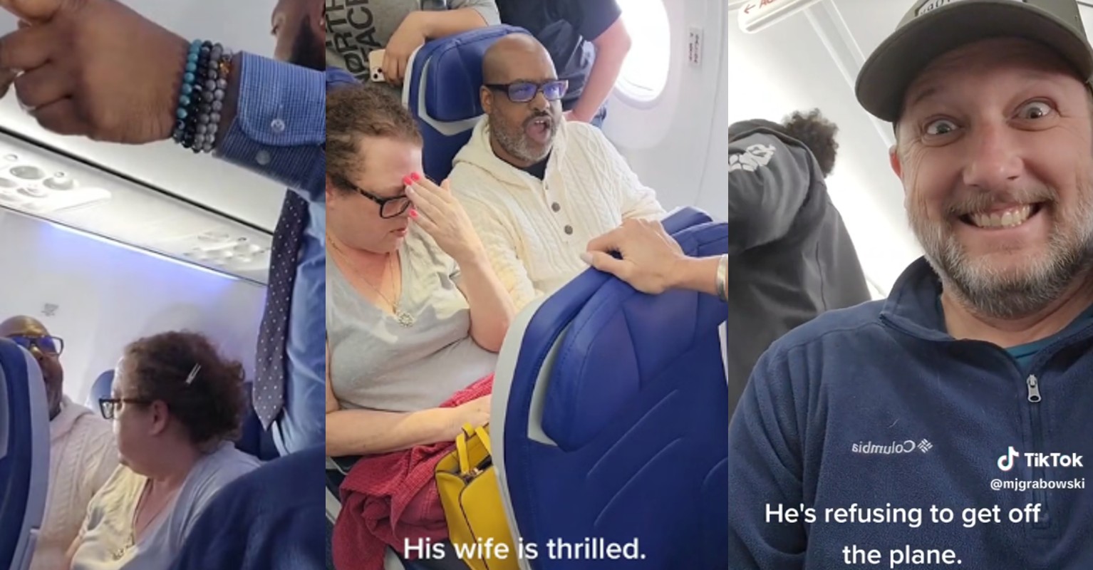 Video of Guy Yelling at Southwest Flight Attendant Because a Baby Is ...