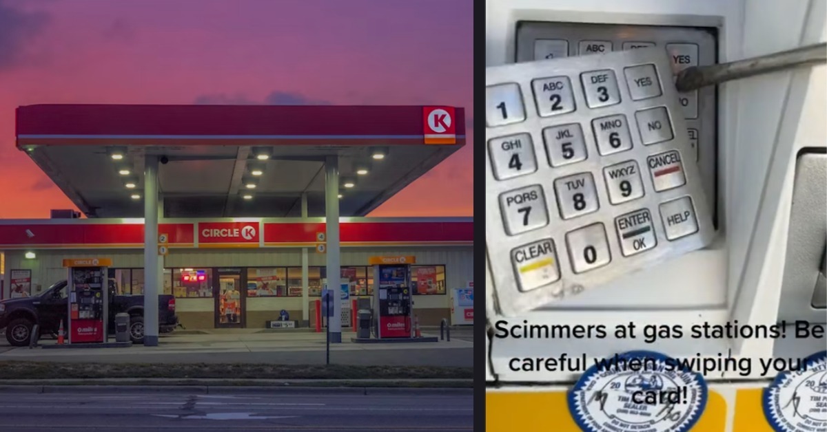 A Customer Discovered a Card Skimmer at a Shell Gas Station Pump and ...