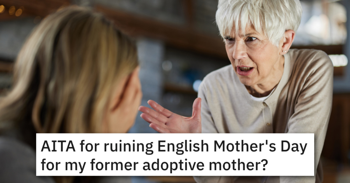 This Person Wonders What They Owe Their Former Adoptive Mother. The ...