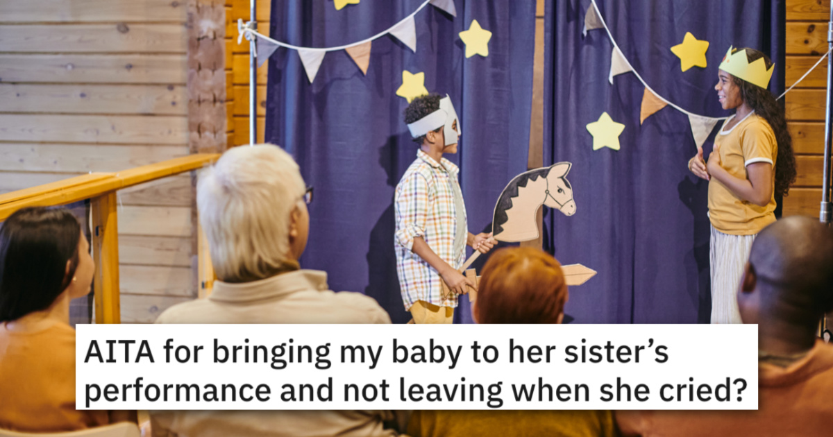 Is It Ever OK To Let A Baby Cry During A Quiet Event? » TwistedSifter