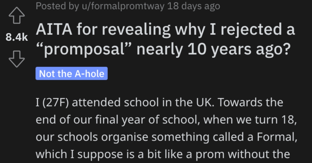 Woman Asks if She’s Wrong for Telling the Truth About Why She Turned ...