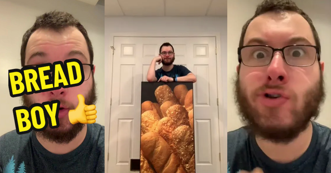 ‘This is the best $25 I’ve ever spent.’ Guy Buys Massive Photo Of Bread ...