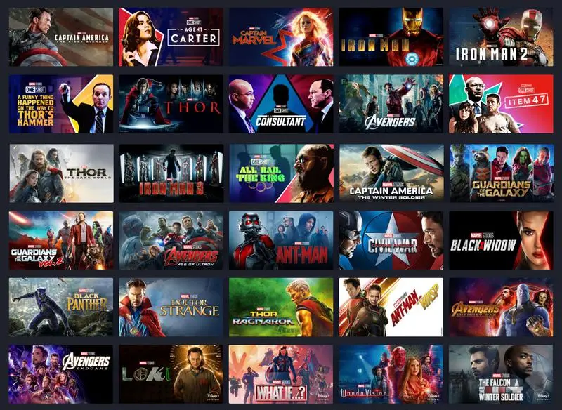 How To Watch The Marvel Movies And TV Shows In Release Order And ...