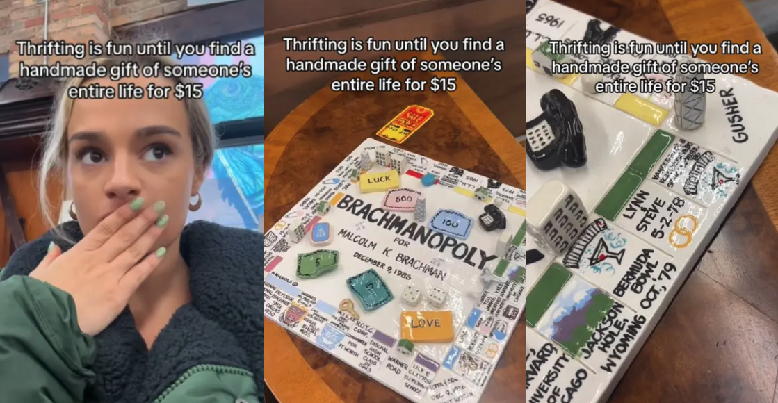 Woman Finds An Amazing Handmade Gift At A Thrift Store And Wants Social ...