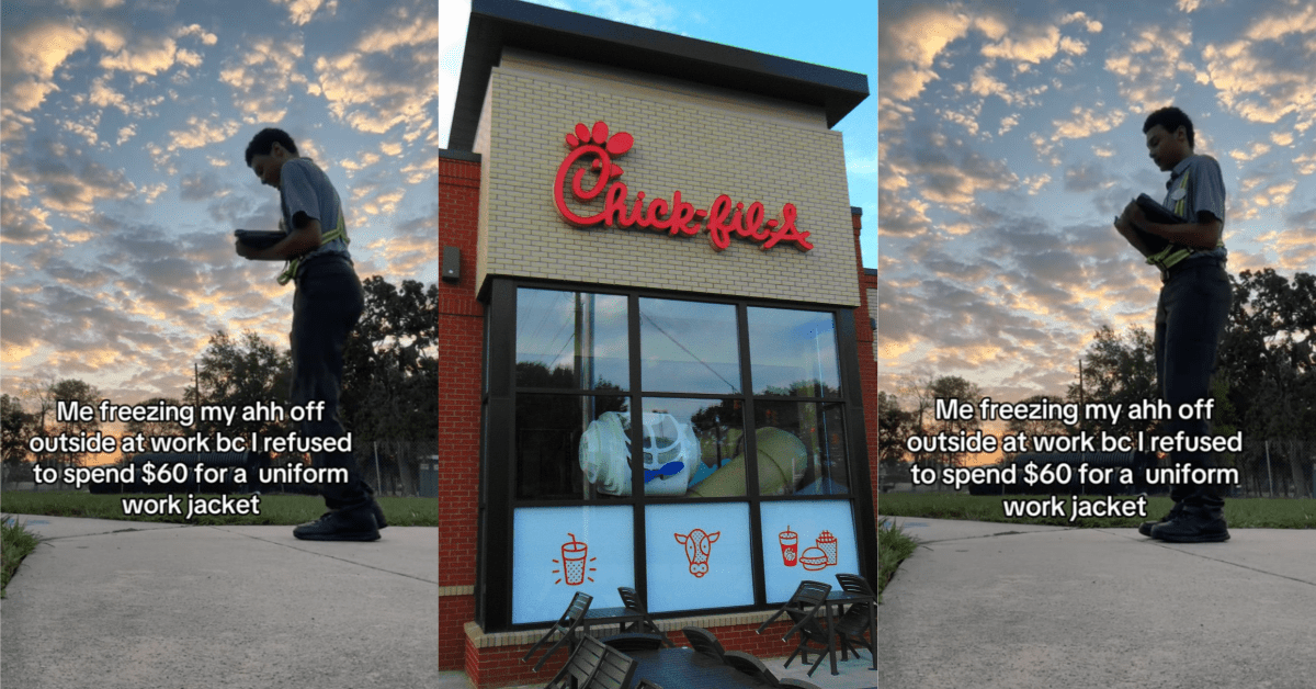 ‘They left me outside for 3 hrs yesterday.’ Chick-fil-A Worker Refuses ...
