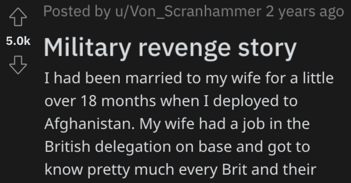 Military Veteran Waited Three Long Years To Get Revenge On The Army ...