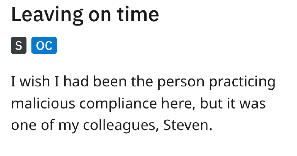 Night Shift Employee Teaches Day Shift Manager A Tough Lesson In ...