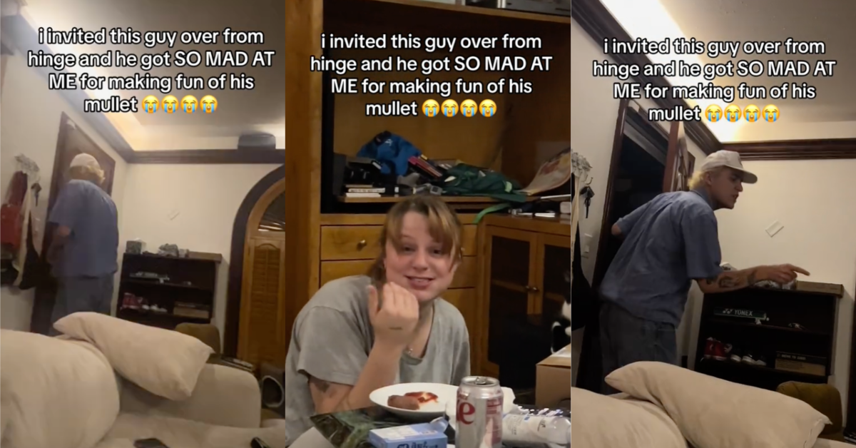 She Made Fun Of Her Hinge Date’s Mullet, So He Got Furious And Put A ...