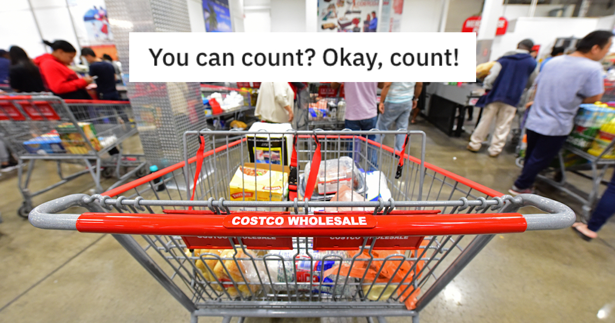Costco Receipt Checker Asked A Customer How Many Items He Bought, Then ...