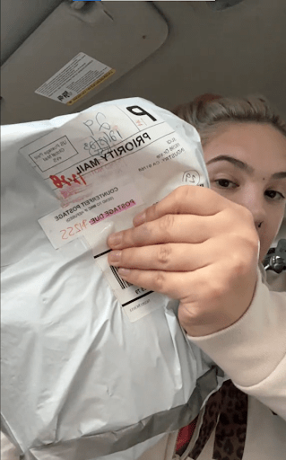 'Making fake labels with fake tracking numbers.' - Postal Customer ...