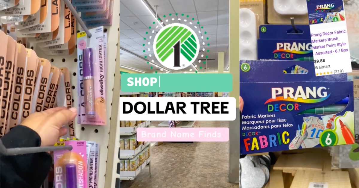 Thrifty Shopper Finds Brand-Name Products For 50-90% Off At Dollar Tree ...