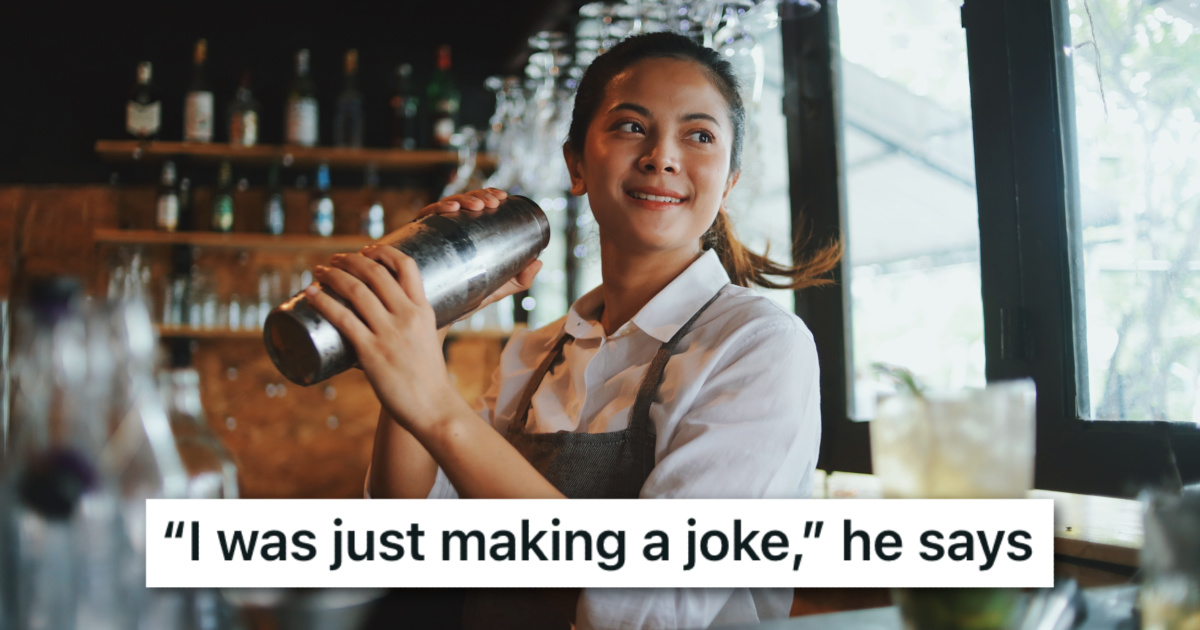 Customer Made An Inappropriate Joke, So Waitress Gave Him The Dirty ...