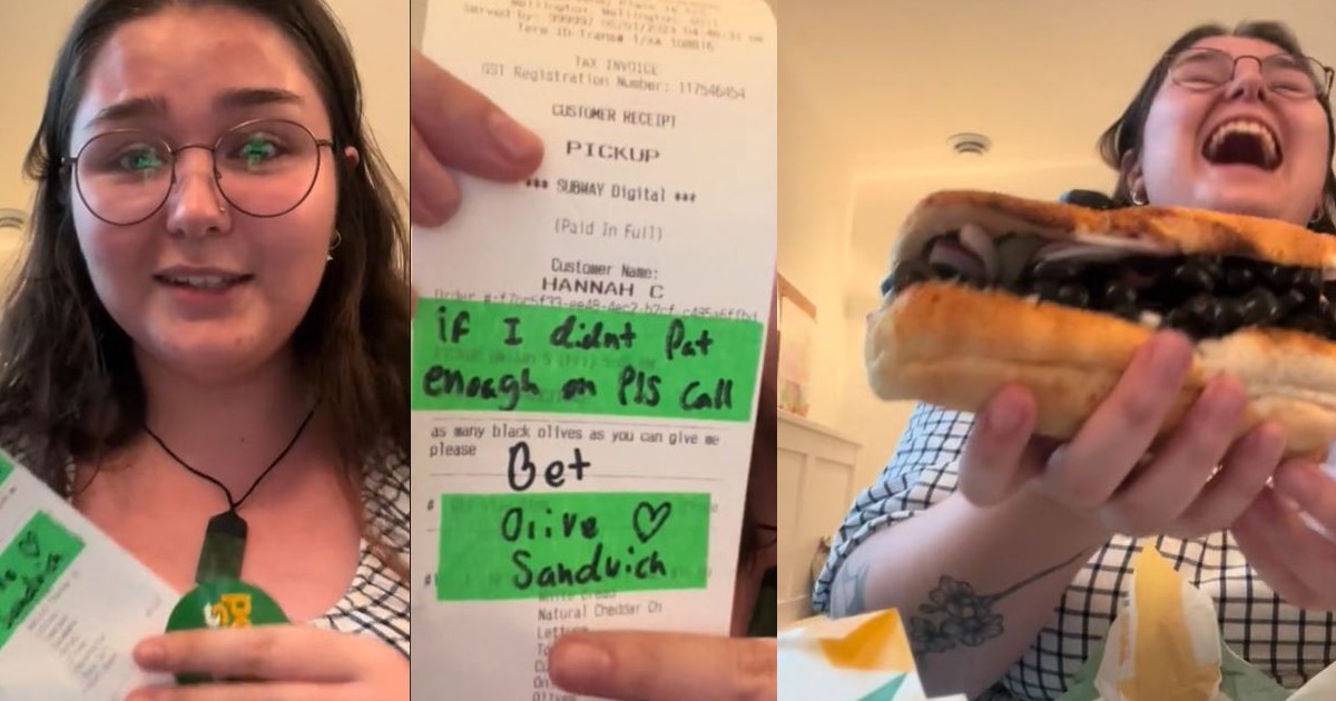 Subway Customer Orders “As Many Olives As Possible” On Her Sub, So The ...