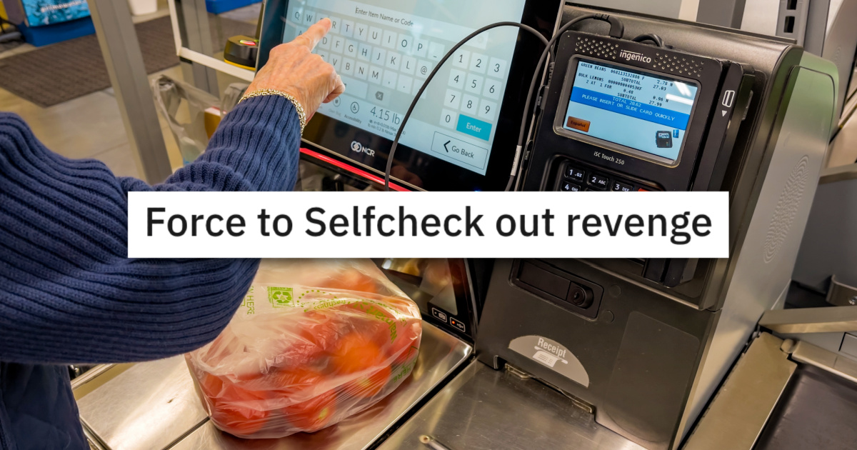 Grocery Store Forced Customer To Use Self Checkout, So He Gamed The ...