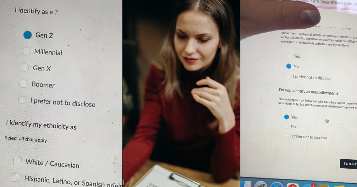 ‘I’m scared to click yes.’ – Job Seeker Shows Job Application Questions ...