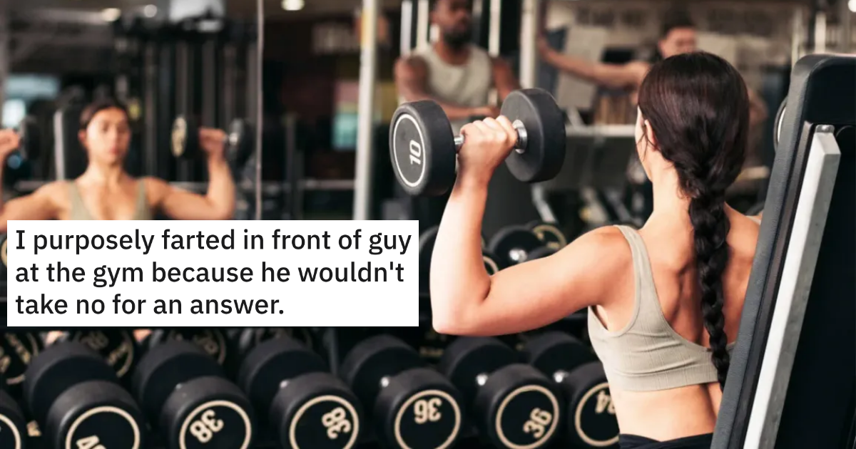 Gym Bro Flirts With Woman During Her Workout And Won’t Take No For An ...