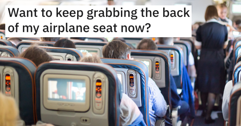 Rude Passenger Won't Stop Shaking Woman's Seat During Flight, So She ...