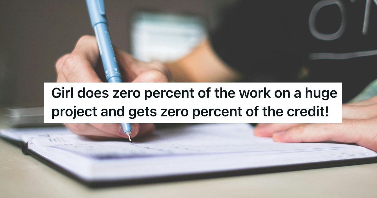 Lazy Classmate Refuses To Participate In The Group Project, And Then ...