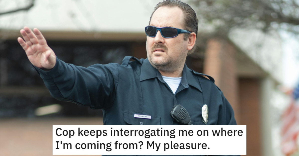 Rude Cop Kept Pressing Them for More Info After They Left a Park, So ...