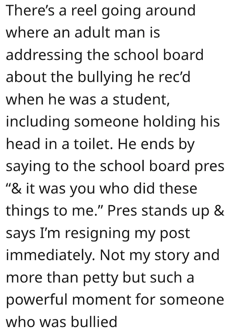 High School Bully Messages Her Former Victim For A Favor, But She’s ...