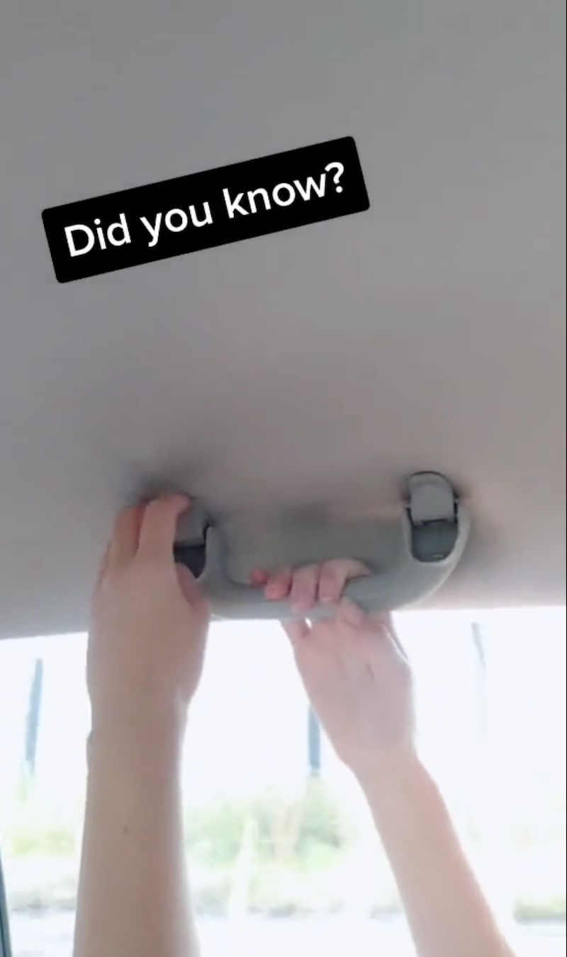 Woman Reveals The Secret Mechanism In Car Door Handles That Will Keep ...