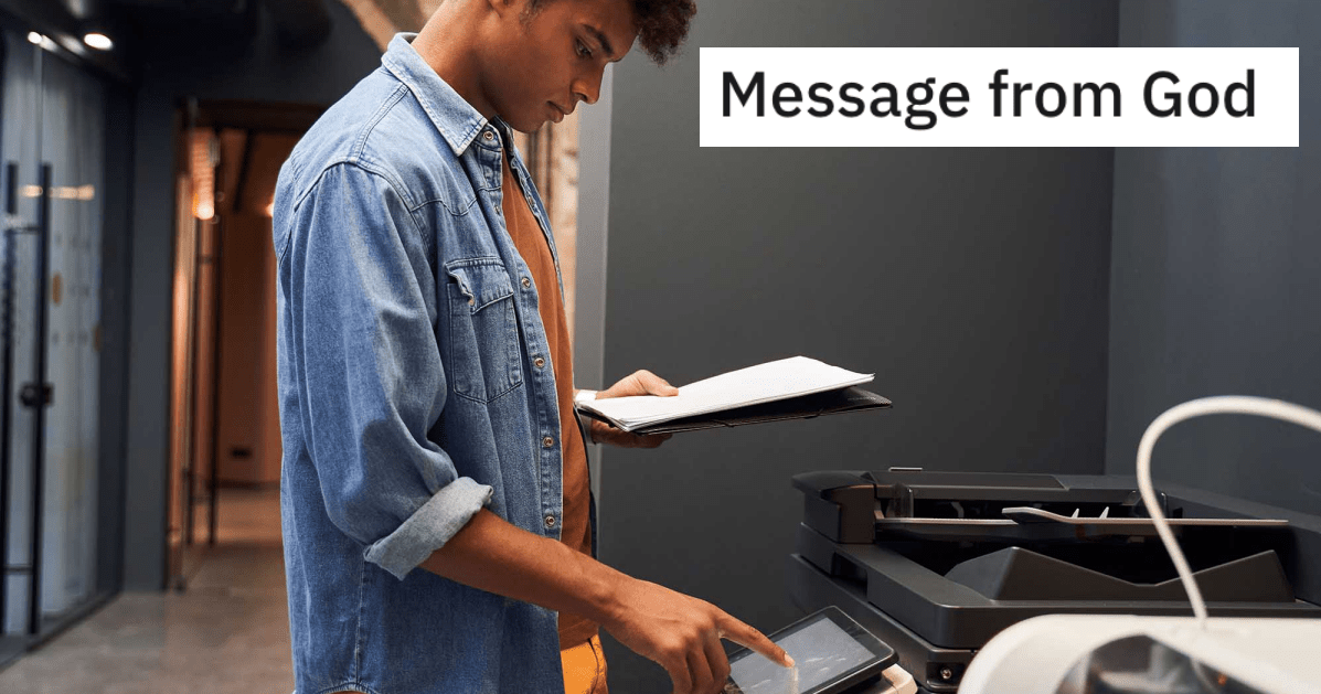 IT Employee Uses “Message From God” To Make Sure His Coworker Never ...