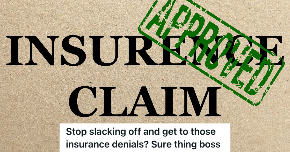 An Insurance Employee Was Tasked To Deny Medical Insurance Claims, But ...